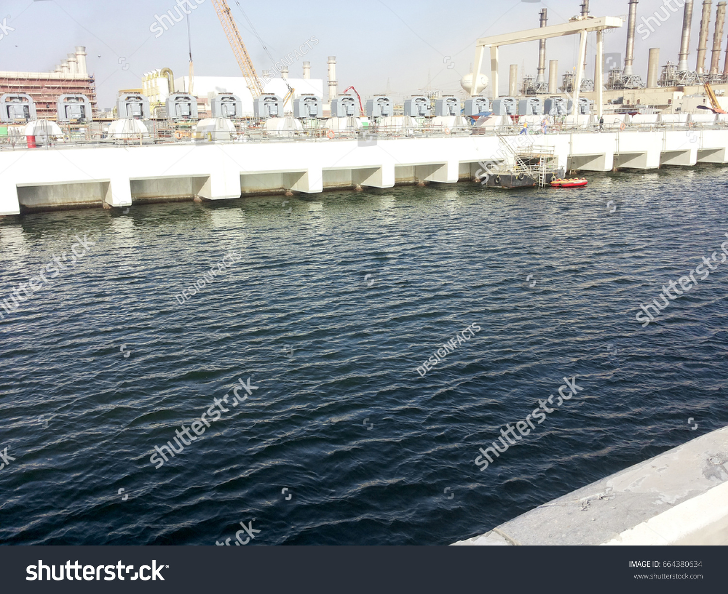 stock-photo-sea-water-intake-for-elector-chlorination-plant-cooling ...
